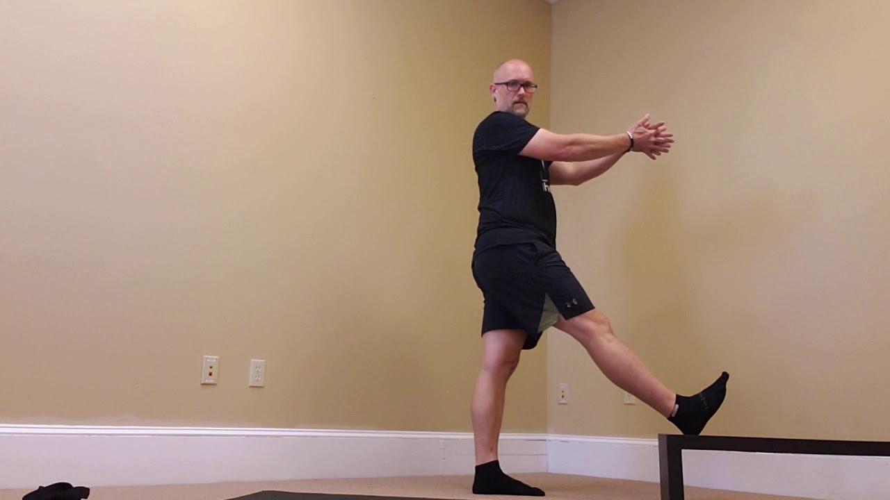 Stretches Standing Biceps Femoris - YouTube