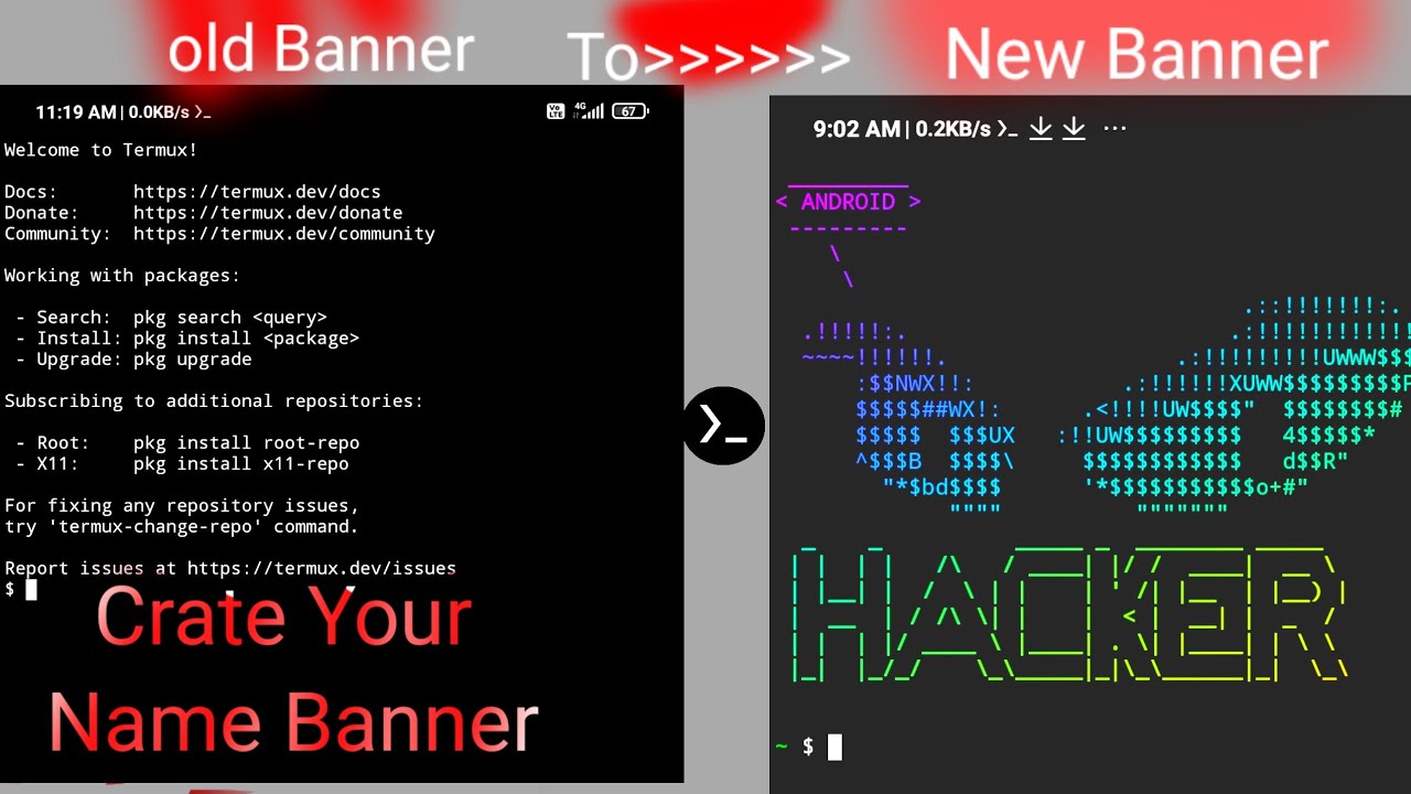 termux Banner Change. Pro Termux Banner. easli Banner crate whit termux ...