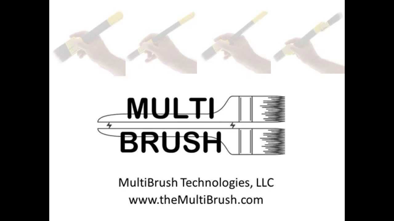 the MultiBrush - the PAINTBRUSH EVOLVED! - YouTube
