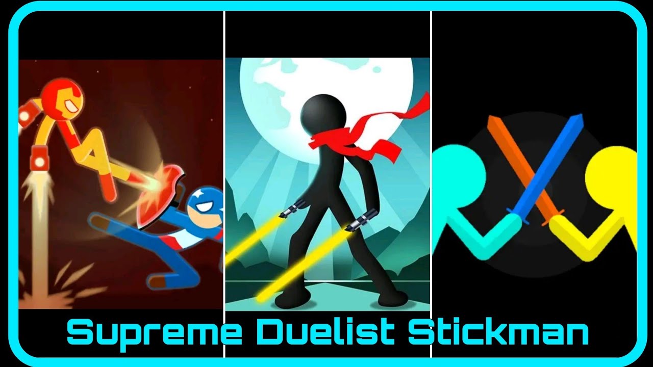 Supreme Duelist Stickman VS Stickman Clash VS Stickman Fight Battle ...