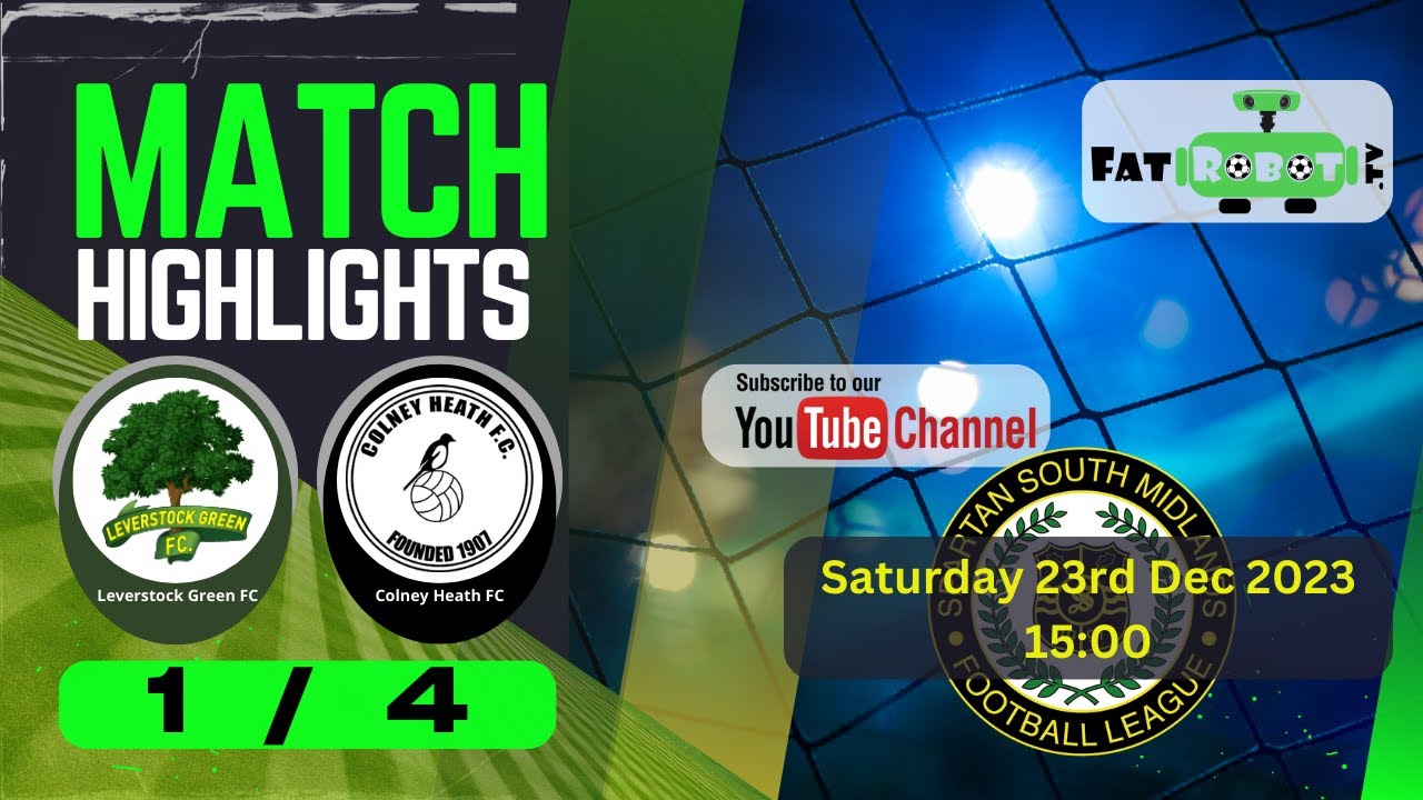 Highlights | Leverstock Green FC v Colney Heath FC, 23rd December 2024 ...