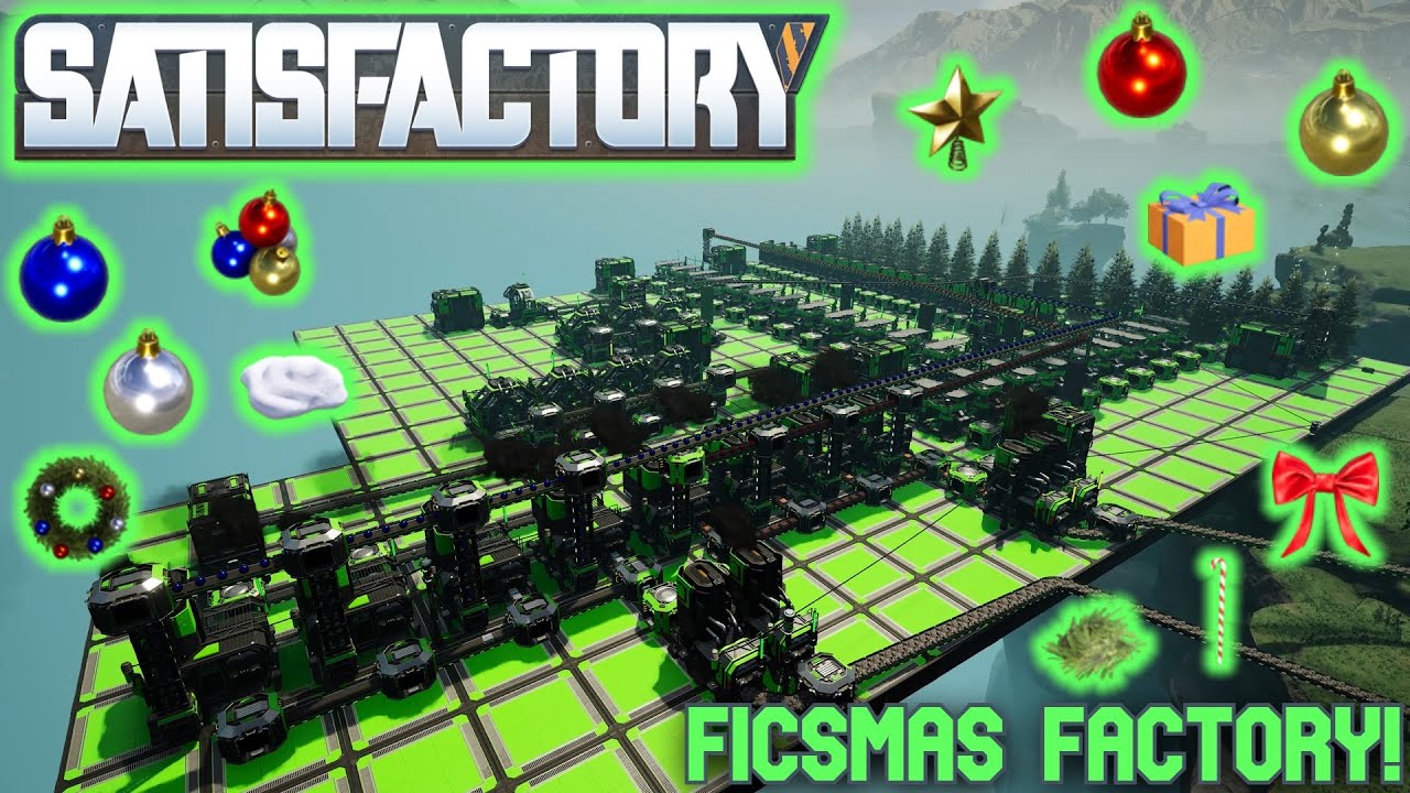 Building a Fully Fledged Ficsmas Factory! | Satisfactory ep.15 - YouTube