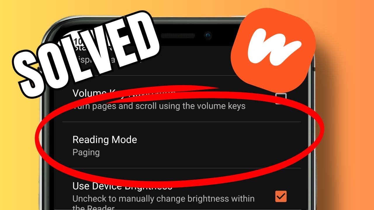 How to change the display mode for reading on Wattpad - YouTube