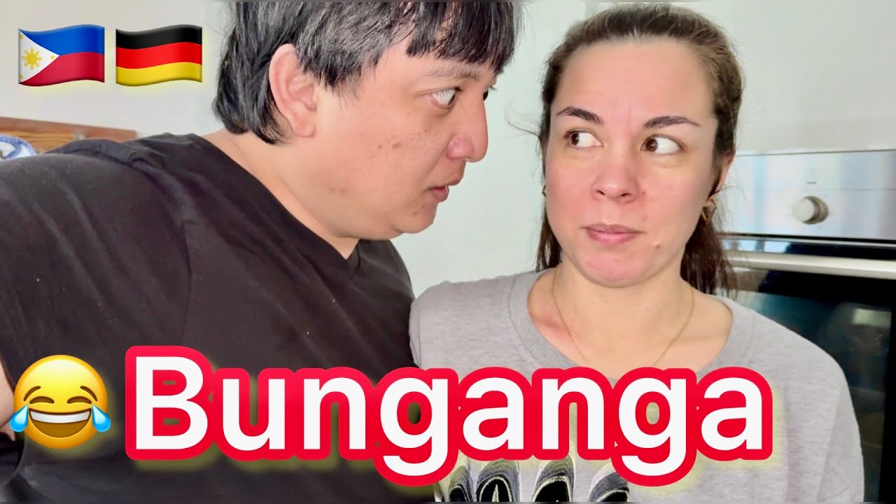 Bunganga 😂 Filipino German in Love - YouTube