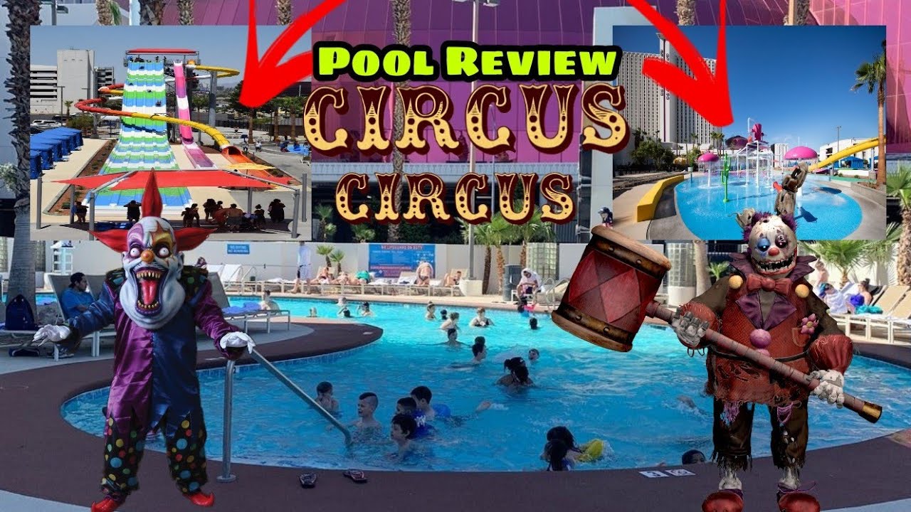 Las albercas del hotel circus circus POOL REVIEW / Las Vegas - YouTube