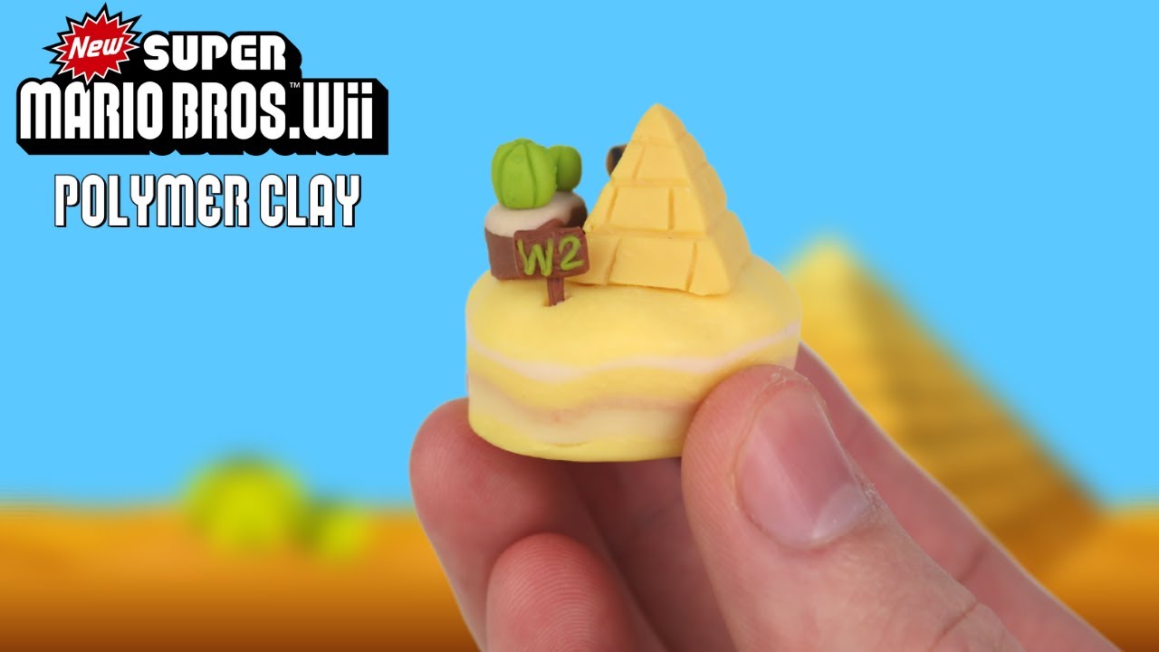 New Super Mario Bros. World 2 - Polymer Clay Tutorial - YouTube