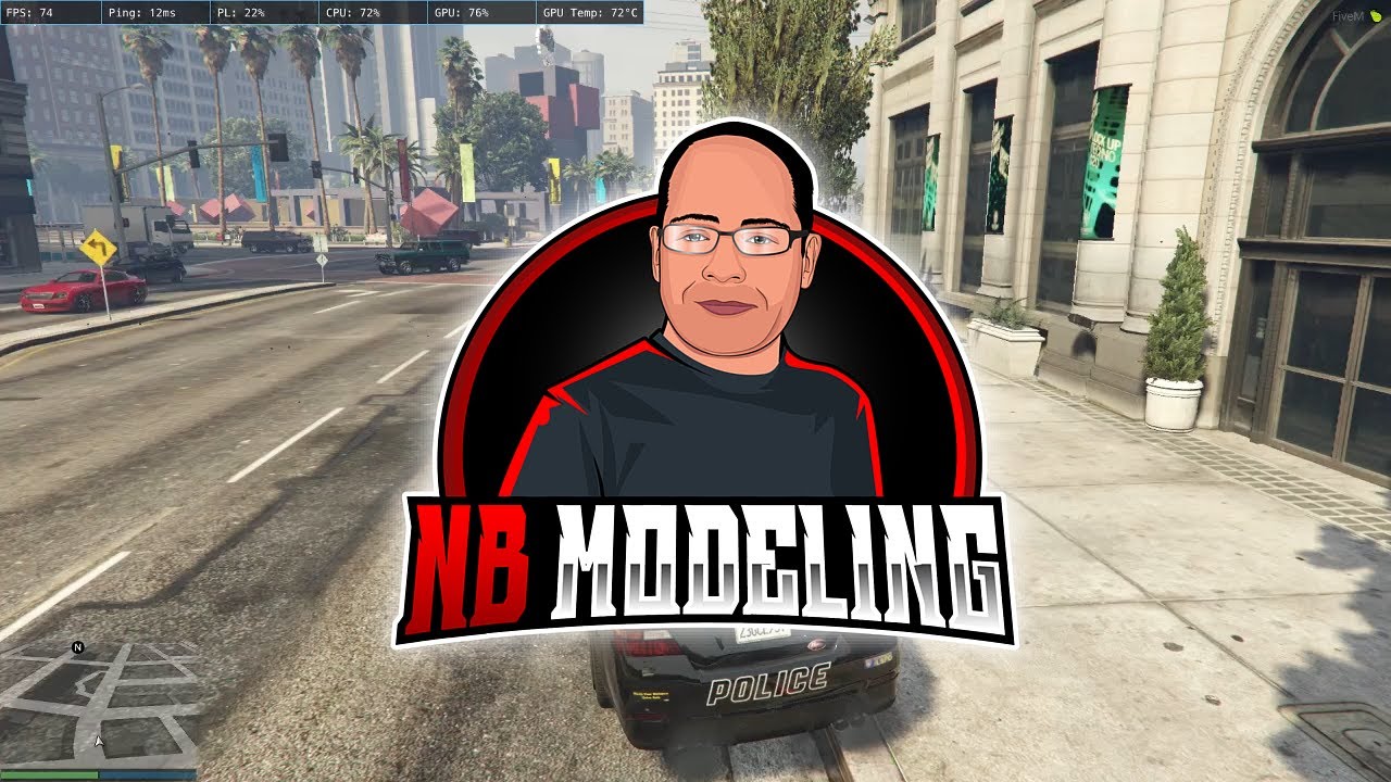 MRPD exterior wall with garage interior - FiveM [MLO] - YouTube