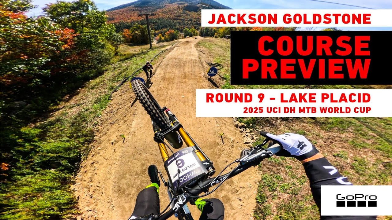 GoPro: New track!! Jackson Goldstone DH World Cup Course Preview Lake ...
