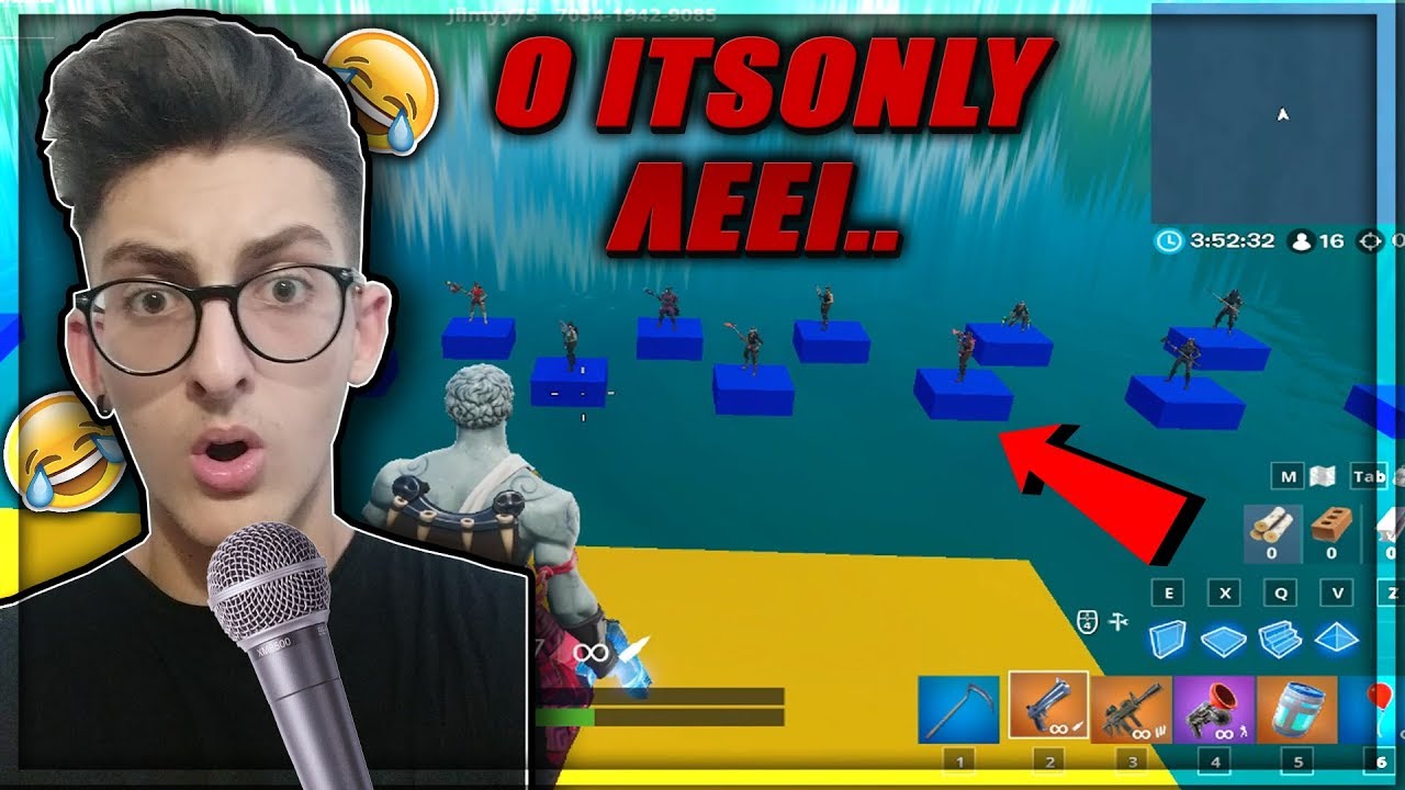 Ο ITSONLY ΛΕΕΙ ΧΟΡΕΨΕ ΑΛΛΙΩΣ...ΕΧΑΣΕΣ #2 (FORTNITE MINIGAME) - YouTube