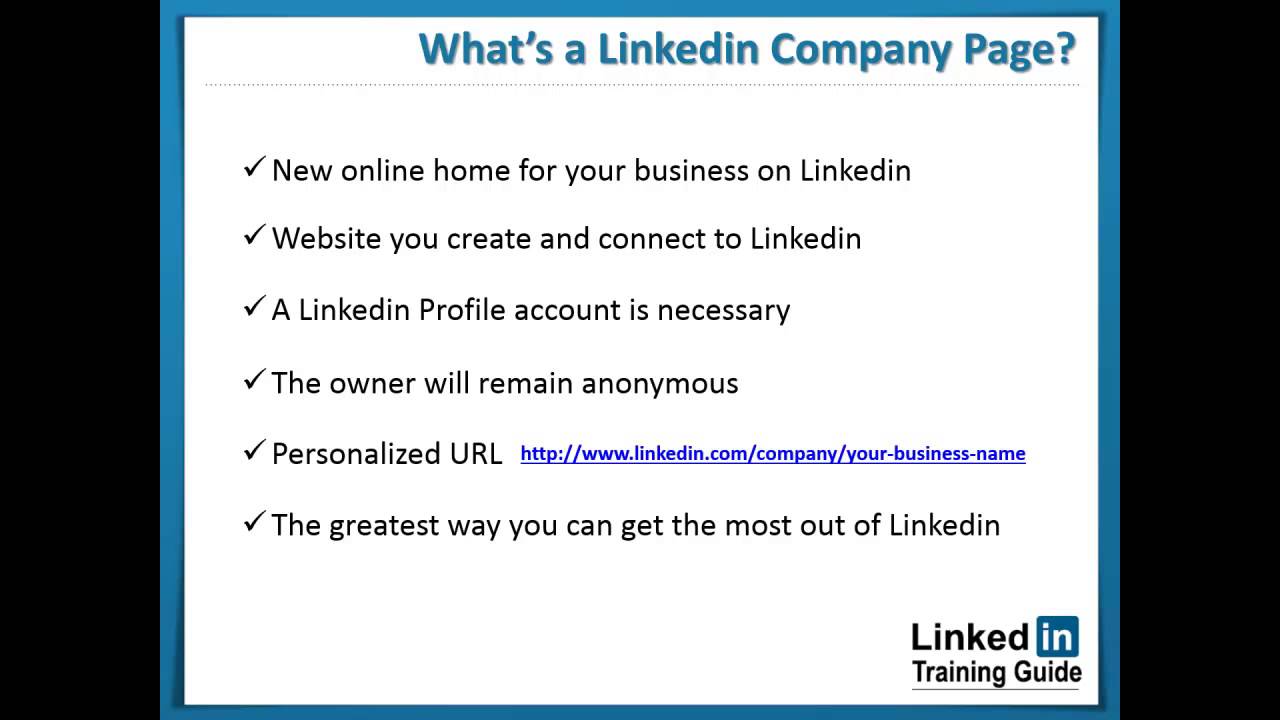 How to Setup Linkedin Company Page Properly - Your Money Making ...
