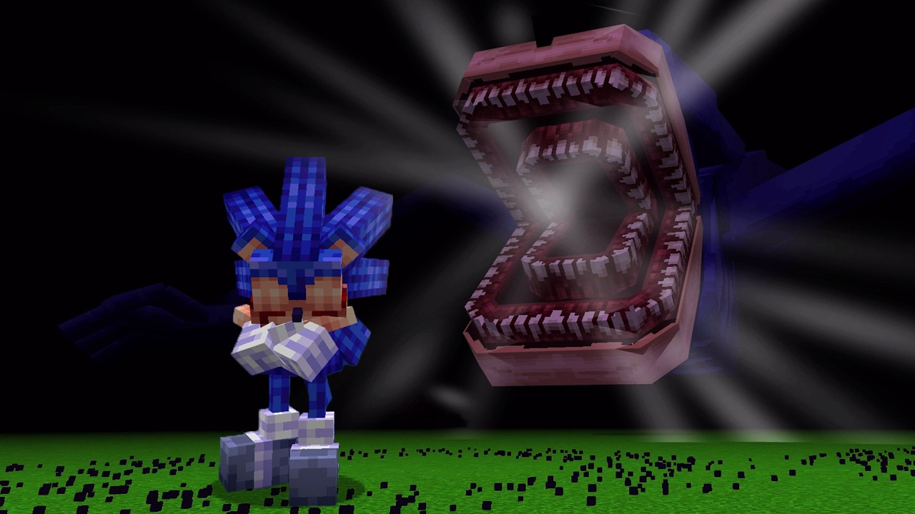 Sonic EXE vs Shin Sonic Mod ADDON UPDATE in MINECRAFT PE - YouTube