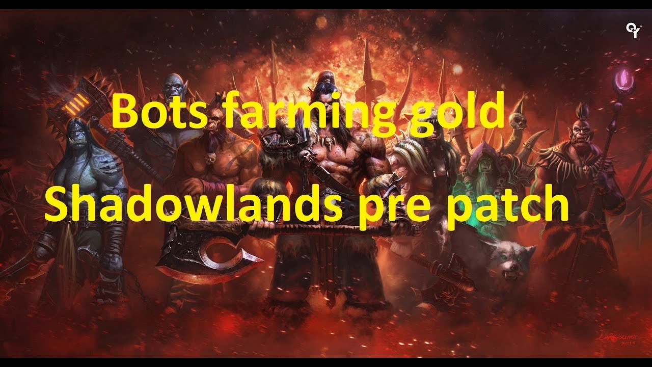 World of Warcraft Bots farming gold November 2020 - YouTube
