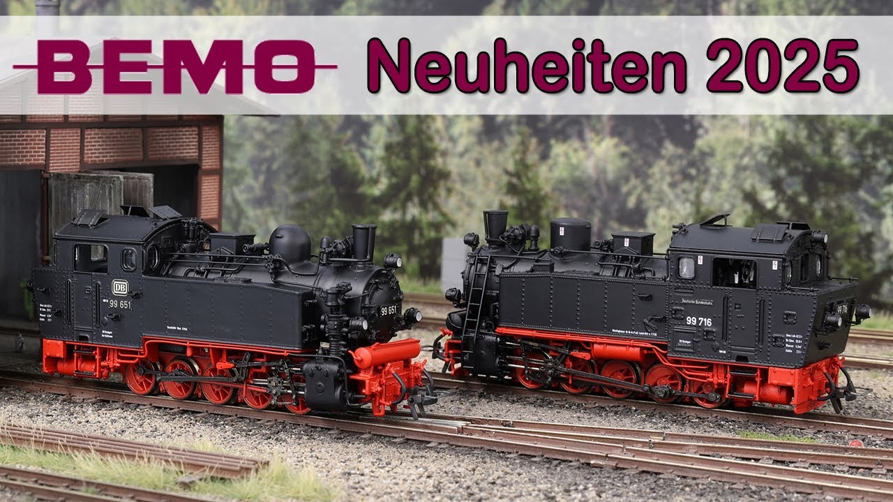 Bemo Modellbahn Neuheiten 2025 - YouTube