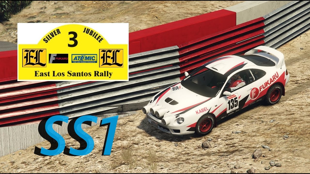GTA V Motorsport - Realistic Rally Stages - EAST Los Santos RALLY - SS1 ...