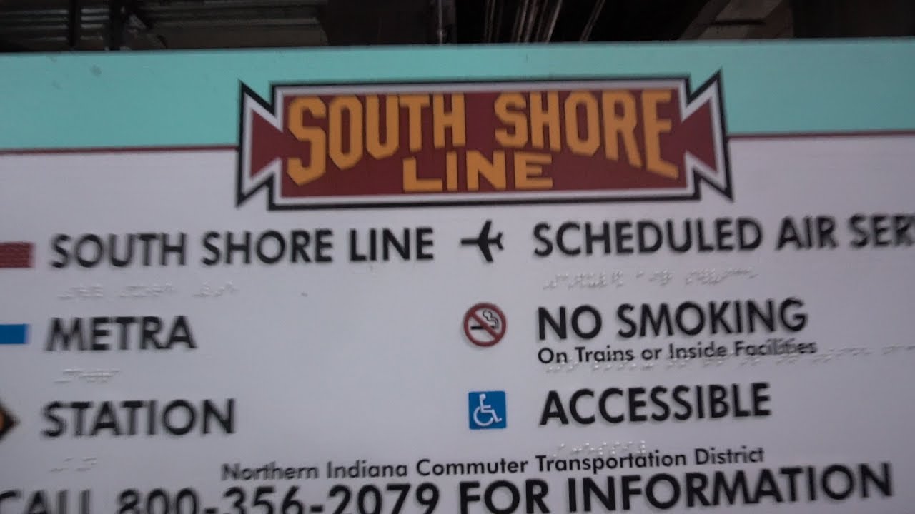 Chicago South Shore Line Train - YouTube