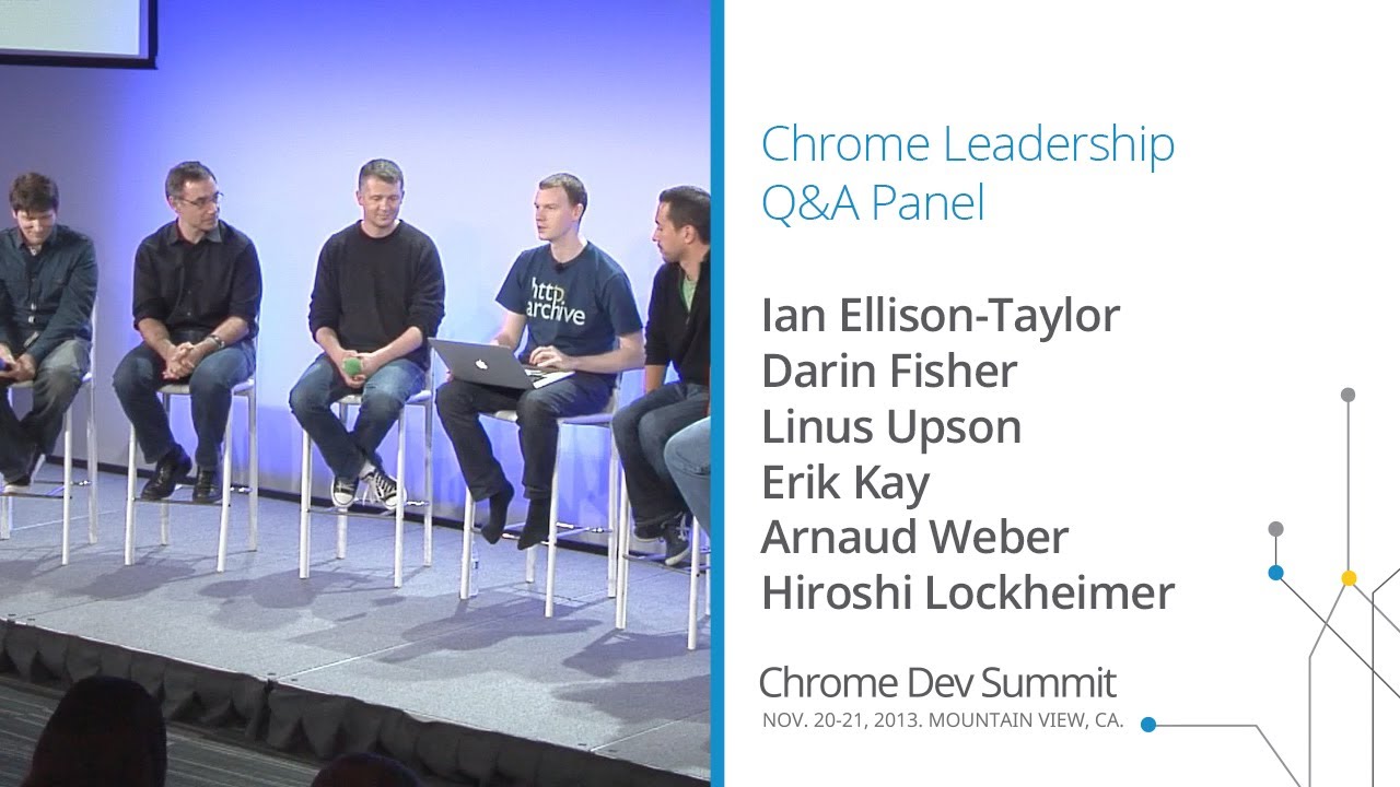 Chrome Leadership Panel Q&A - Chrome Dev Summit 2013 - YouTube