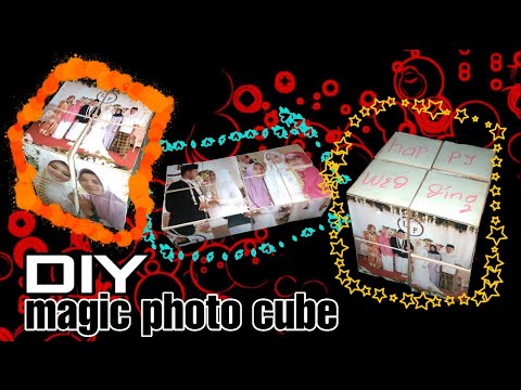 Diy Magic Photo Cube Tutorial - YouTube