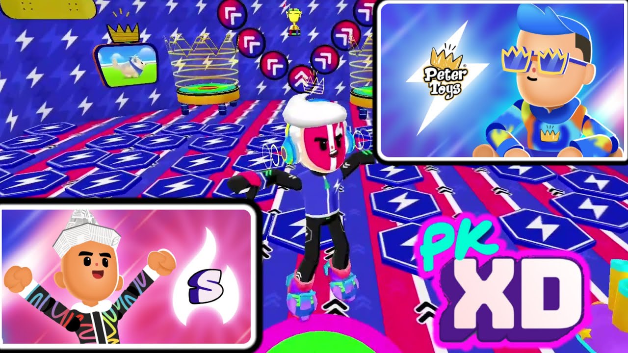 TEAM VOLTS VS TEAM FLAME HOUSE IN PK XD - YouTube