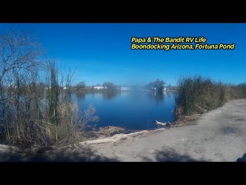 BOONDOCKING ARIZONA, Fortuna Pond, Yuma - YouTube