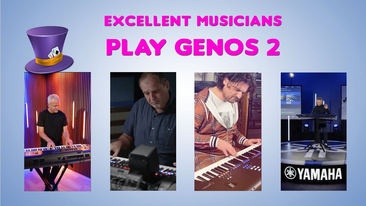 Yamaha Genos2 arranger - a couple of excellent players show various ...