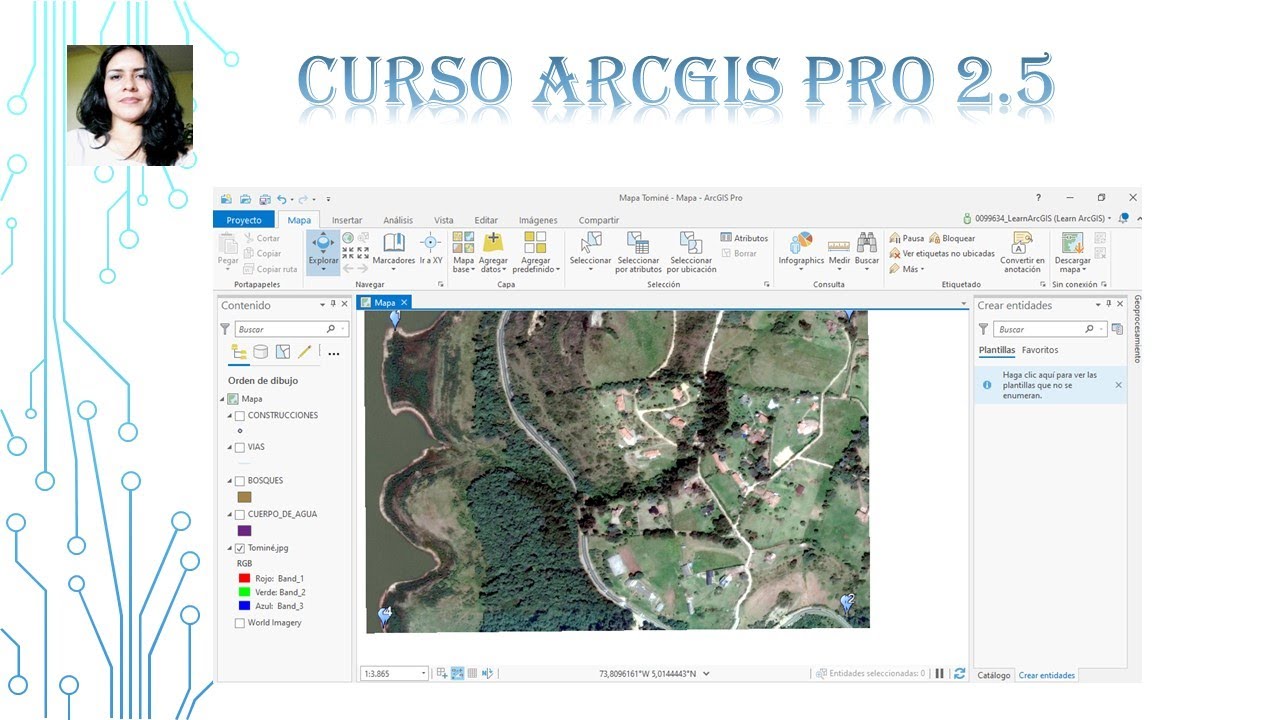 Curso de ArcGIS Pro 2.5. Segunda parte. Clase N° 3 Como hacer un Mapa a ...