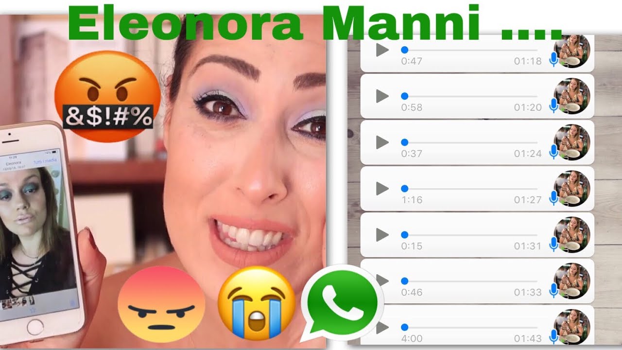 QUELLO CHE MI HA FATTO ELEONORA MANNI - YouTube