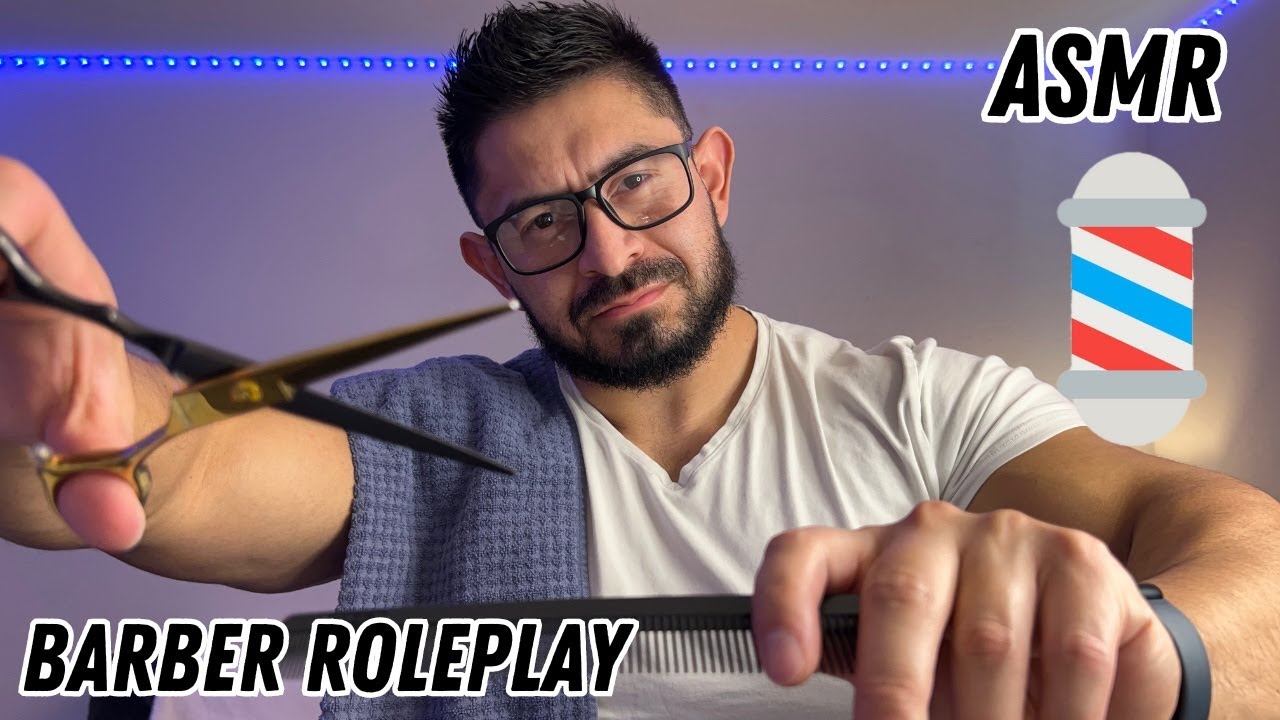 ASMR |💈Barbershop Haircut & Spa Treatment - Ultra Relaxing - YouTube
