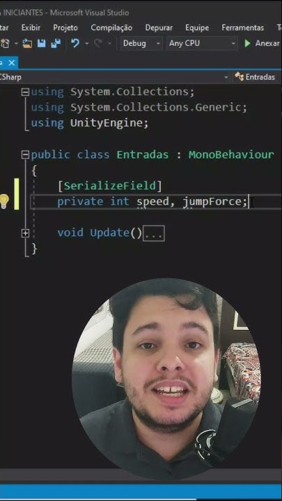 C# Para Unity - Use Serialize Field Para Evitar o Uso de Varáveis ...