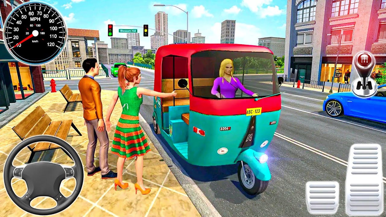 Indian Auto Rickshaw Game - Tuk Tuk Auto Rickshaw Game 3D - Android ...