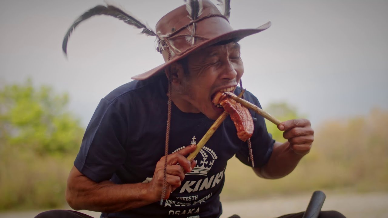 Cooking Without Oil Primitive Food. Mukbang Pork Belly. Best Food Ever ...