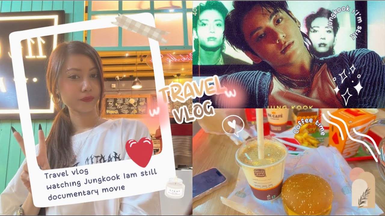 Mini Travel VLOG🦋🪻 watching ‘’Jung Kook I am Still documentary movie’’ 🐰 - YouTube