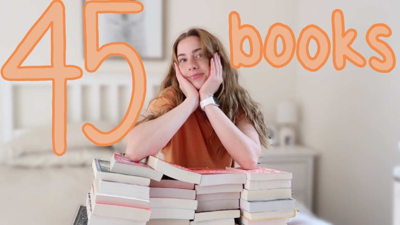the 45 books i have read so far this year 📚🌷🐚 - YouTube
