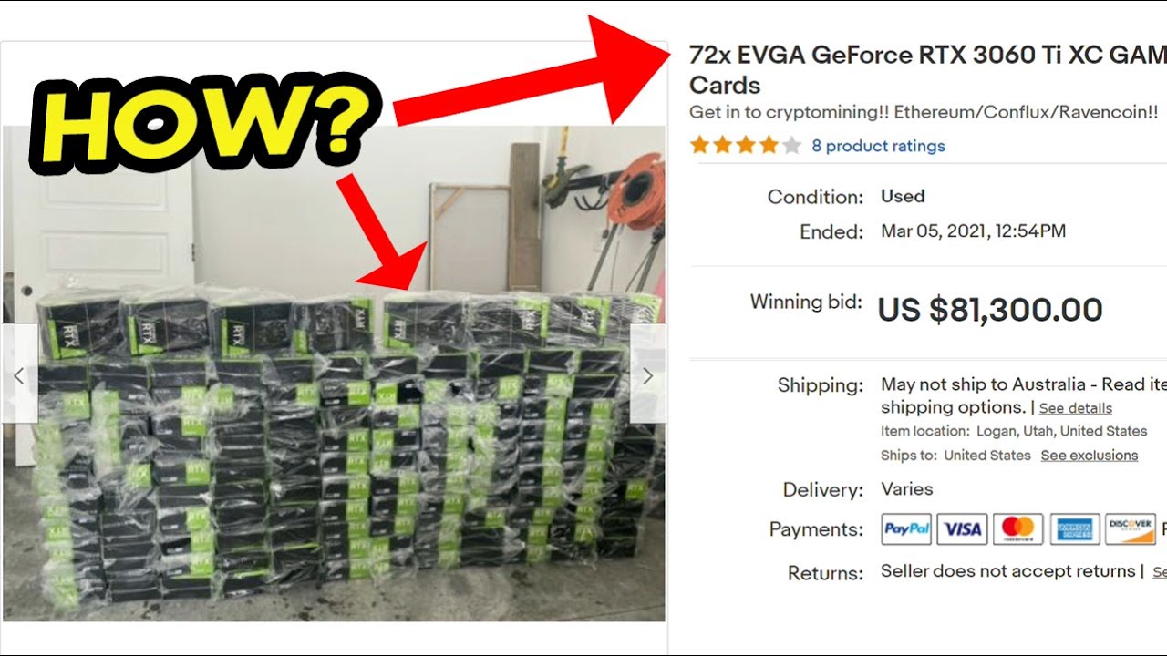 HOW do SCALPERS get 72x GPUs and MAKE $45K Profit on ONE sale? - YouTube