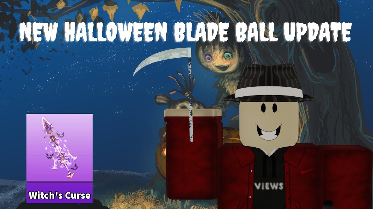 NEW! (BLADE BALL) HALLOWEEN UPDATE..... - YouTube