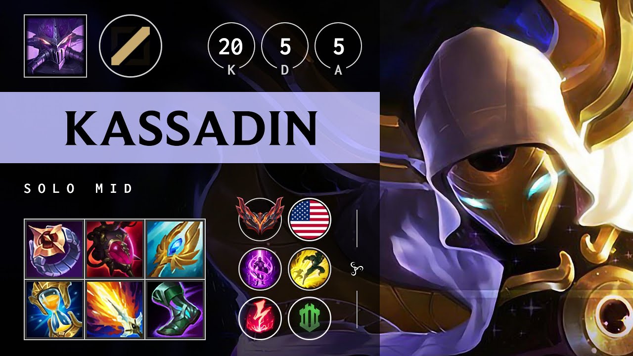 Kassadin Mid vs Aurora: Quadra Kill, Legendary - NA Grandmaster Patch ...