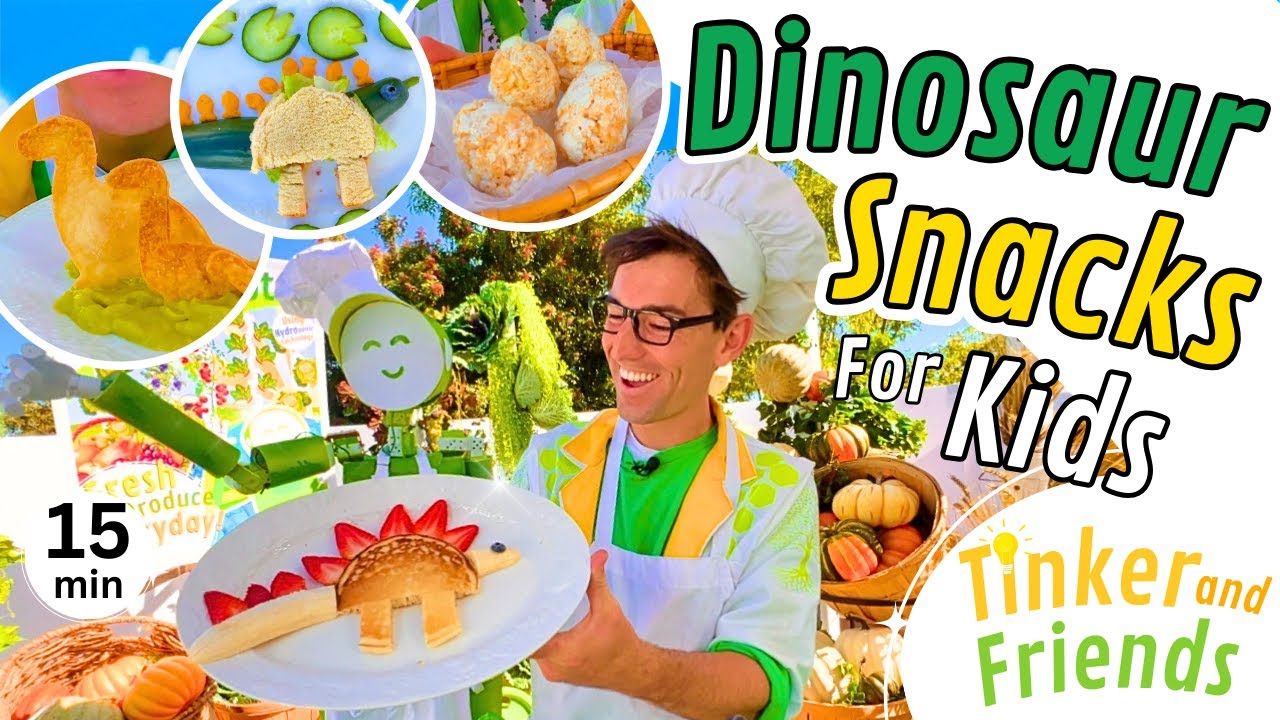 Dinosaur Snacks for Kids - Dinosaur Pancakes, Chips, Sandwiches ...