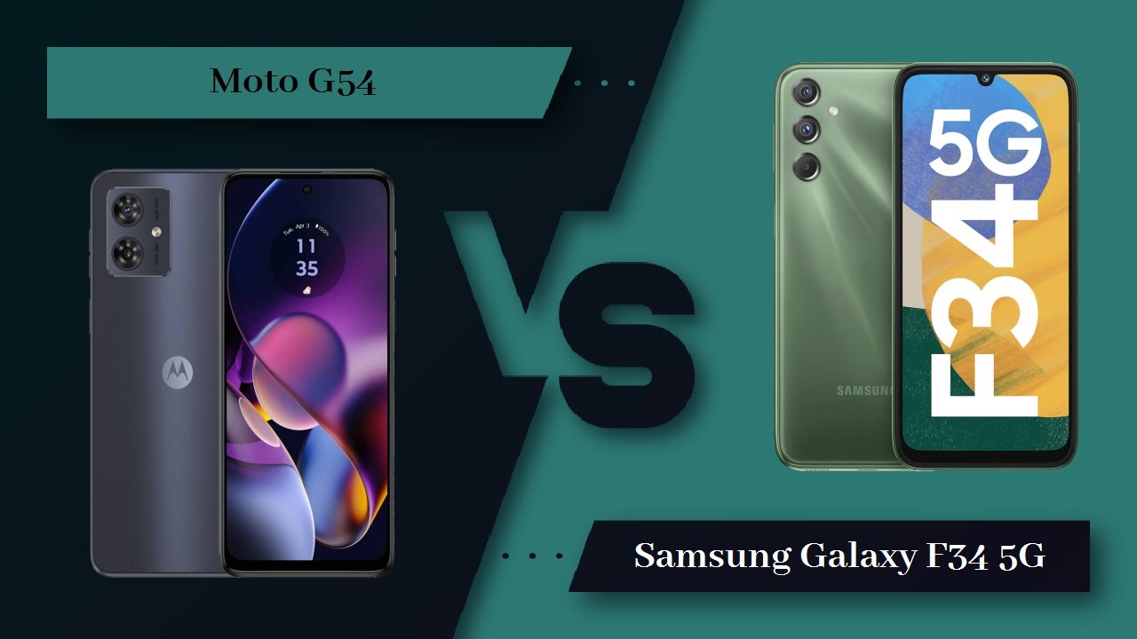 Moto G54 Vs Samsung Galaxy F34 5G - Full Comparison [Full ...