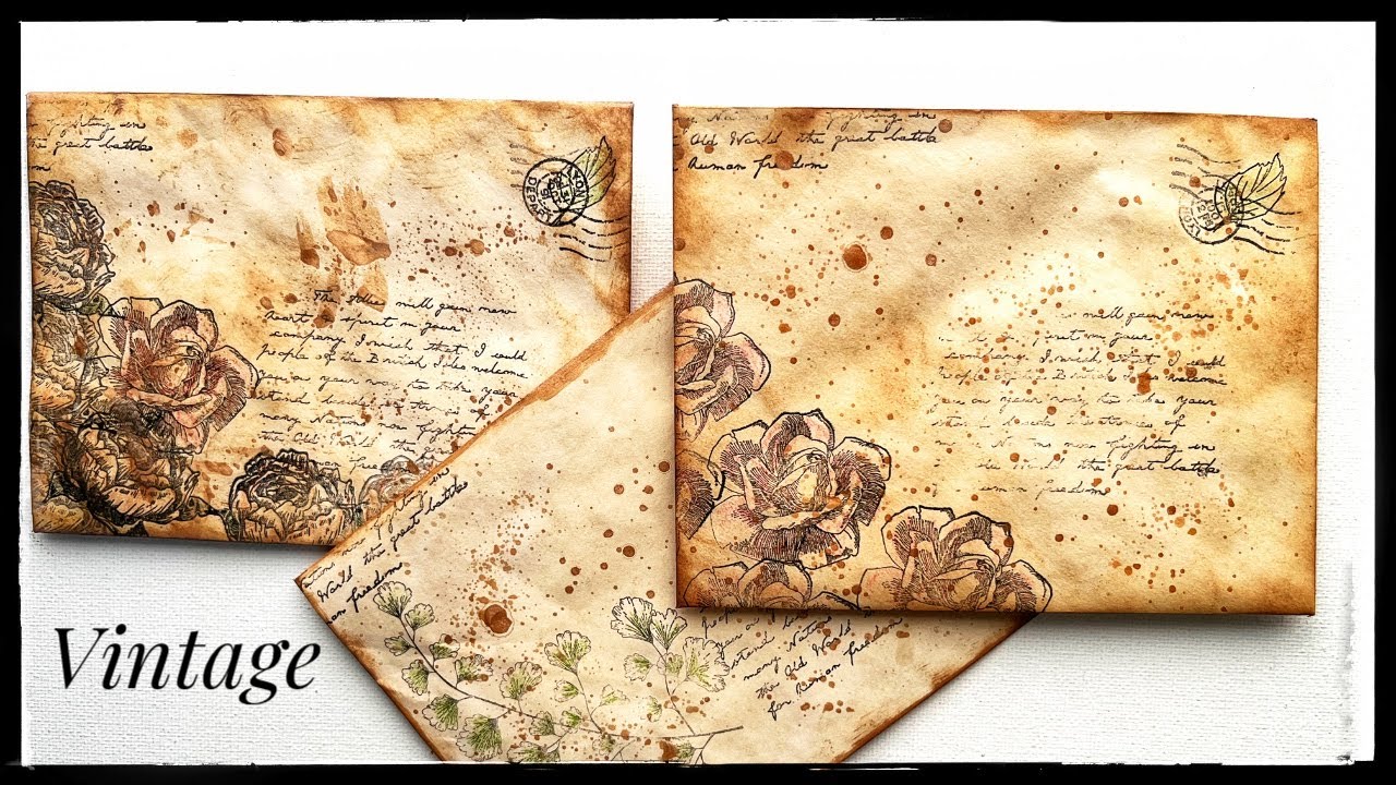 Vintage Envelope - YouTube