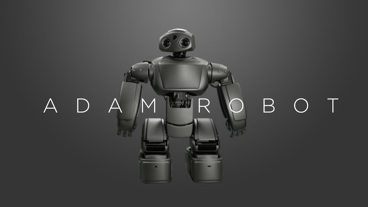 ADAM robot / your friend with Ai inside - YouTube