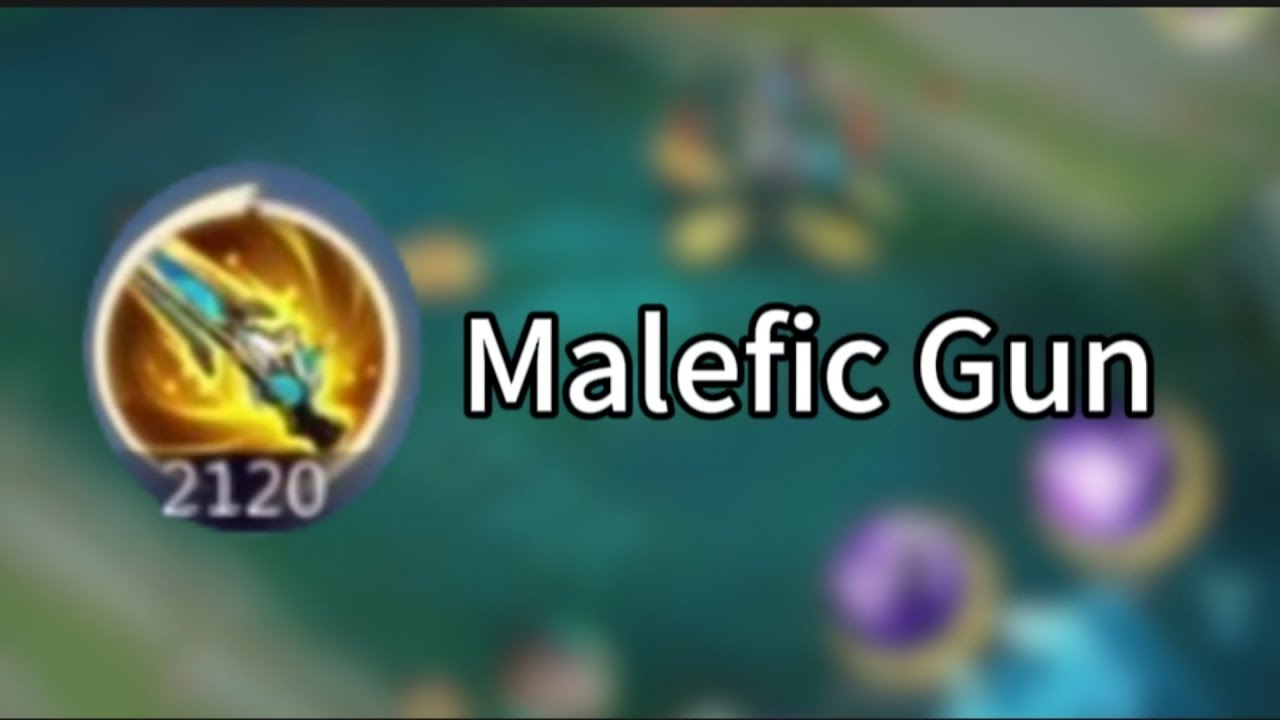 Part 1| ពន្យល់ពី Iteam Malefic Gun Mobile legend - YouTube