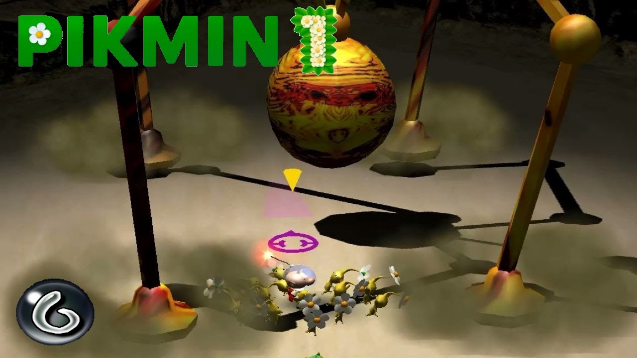 Pikmin 1 HD Day 6 - Shrooms and Spiders - YouTube