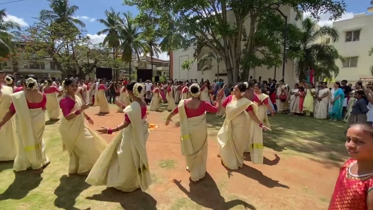 Onam Celebration in Bangalore | Thiruvathira Dance | Kerala Traditional ...
