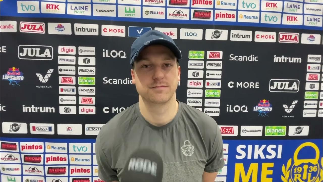 Lukko–Kärpät-jälkihaastattelussa Josh Kestner - YouTube