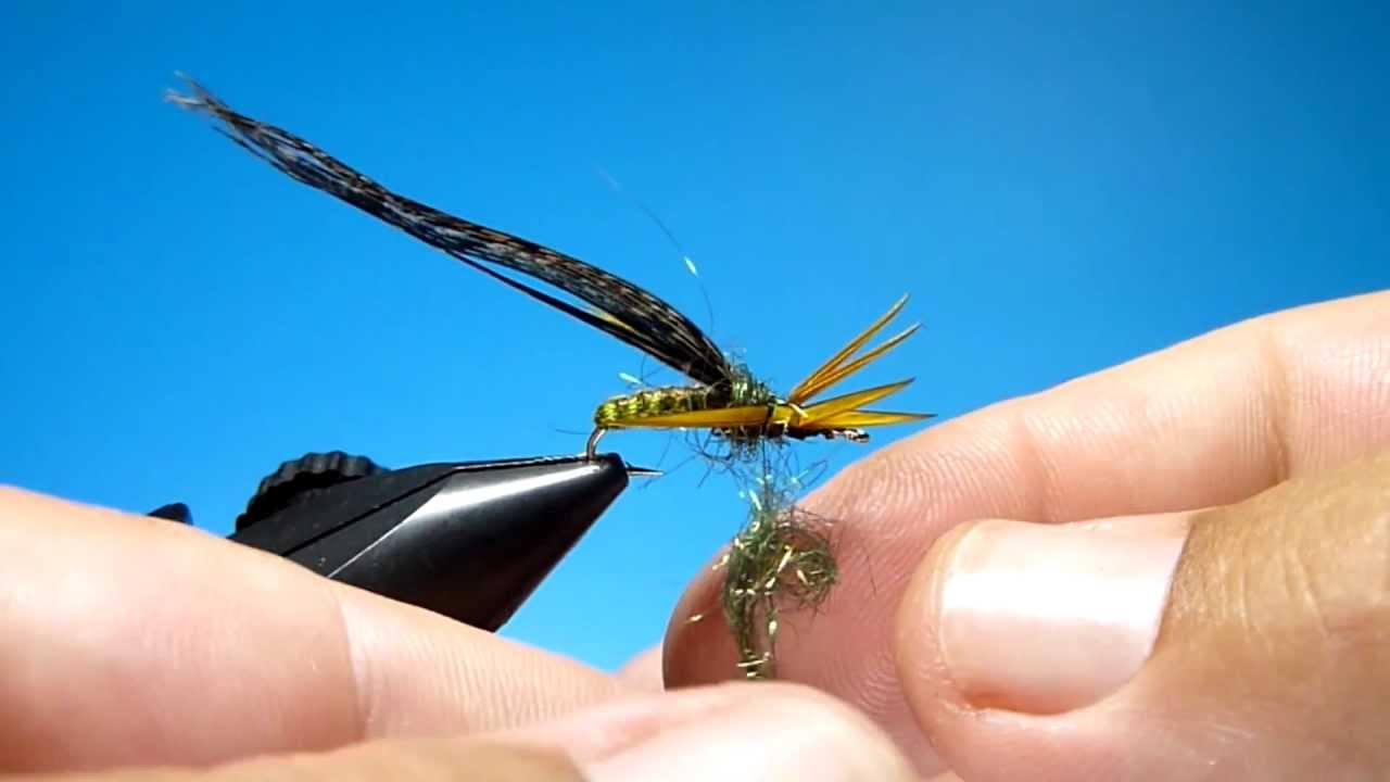 JJ's Woven Damselfly Nymph - YouTube