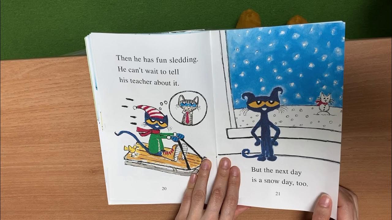 Pete the Cat Snow Daze - YouTube