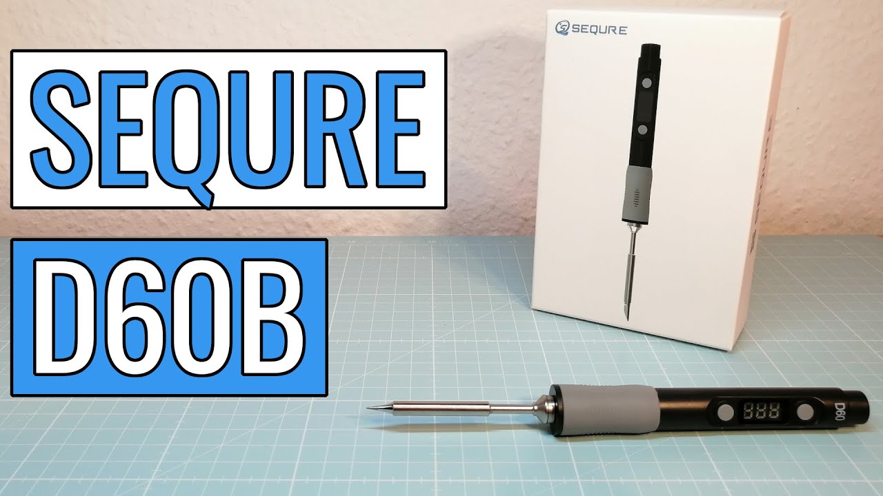 SEQURE SQ-D60B - Soldering Iron Kit - Review - Test - YouTube