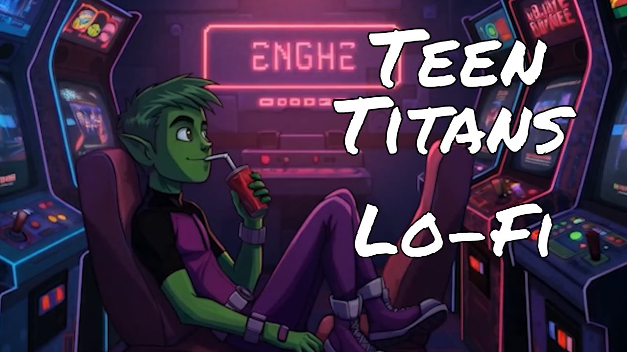 Chill Cartoon Music | Beast Boy’s Relaxing Playlist Teen Titans Beats 🐾 ...