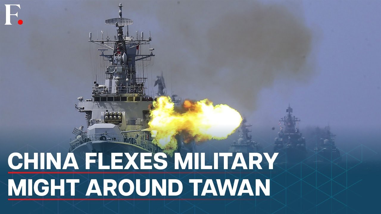Chinese Military Conducts Live-fire Drills Around Taiwan, Hitting Mock ...