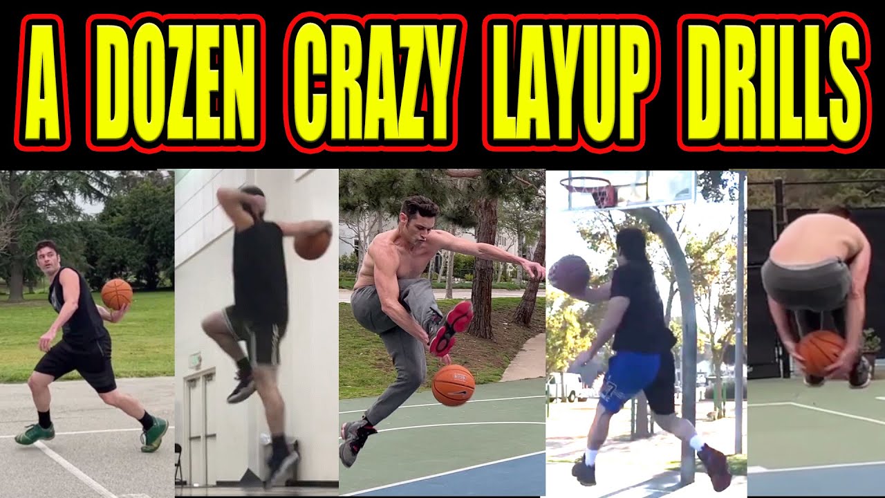 A DOZEN CRAZY LAYUP DRILLS - YouTube