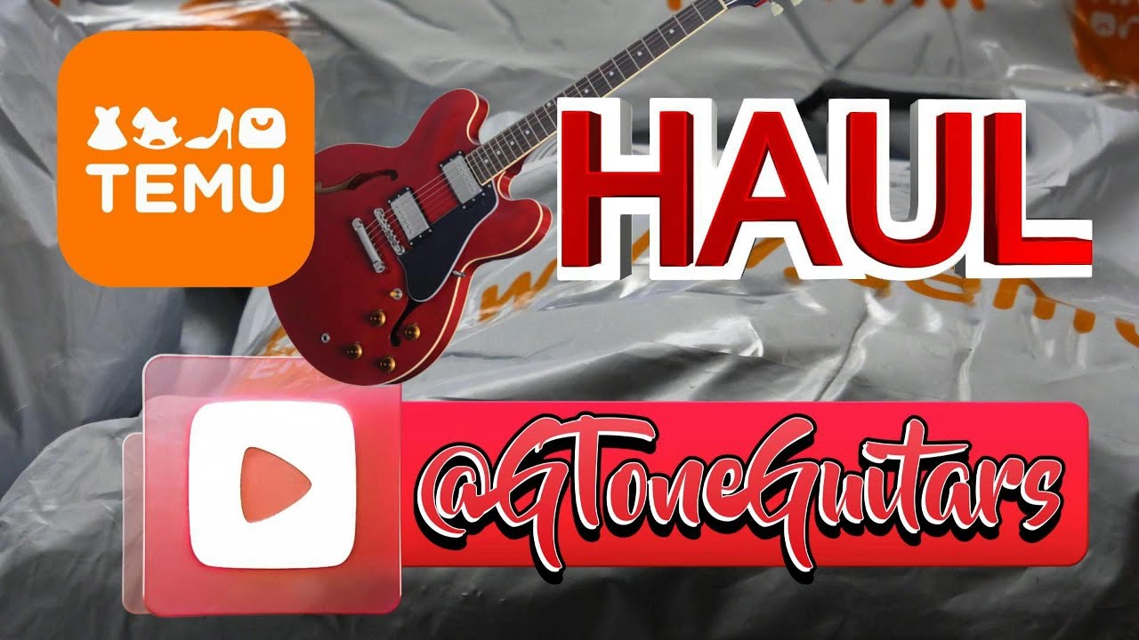 Exciting TEMU Haul: Guitar Accessories Revealed - YouTube